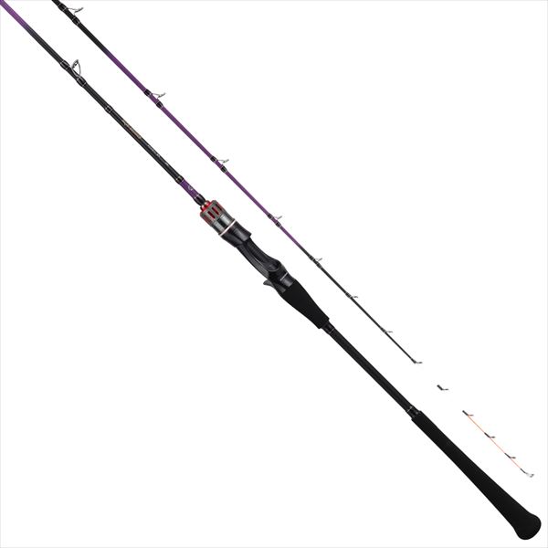 明石の様々な魚種を攻略していく。■165H・・・超掛け調子を活かしたタチウオテンヤは勿論、フグ、カワハギ攻略にも。【ATEC2025】全長：1.65m重量（g）：119継数：2（B）バット前ジョイント2ピース仕舞寸法（cm）：119錘負荷（...