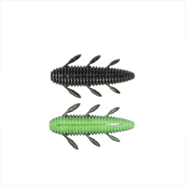 シンプルかつ爆発力のあるワームです。高比重マテリアル、流線型ボディにより驚異的な飛距離が得られます。ボディの細い方からオフセットフックをセットして下さい。ノーシンカーでは脚をピリピリ動かしながら水平気味にフォールします。ボディの太い方にネイ...