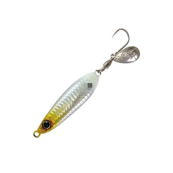 巻きの釣りに特化した小粒ボディ。小シルエット化された小粒ボディは重心がずっしりと安定しており軽くキャストするだけでも抜群の飛距離を発揮します。またフォールも素早く沈むので、釣りのテンポを劇的にアップさせます。全長：W59×H14mm重量（g...
