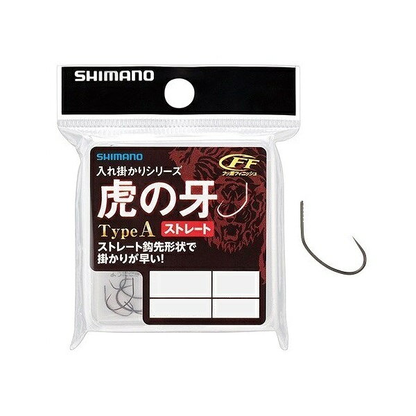 ストレート鈎先形状で掛かりが早い！●掛かりが早い鈎先形状●フッ素フィニッシュで滑らかな刺さりを追求●強い鈎先で頻繁な鈎交換が不要サイズ：7号入数：96本規格線径Φ(mm)：0.41 ※実物と色が違って見える場合があります。あらかじめご了承下さい。