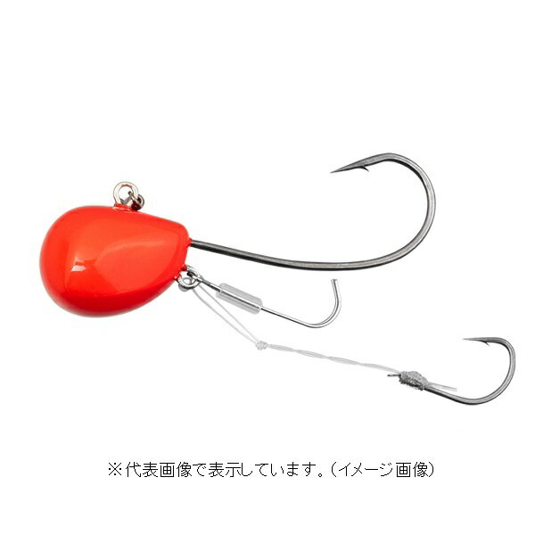 安定姿勢＆スピードフォール。安定した沈下姿勢と着底感度に優れる「ビンビンテンヤ鯛夢」の鉛製モデルです。フロントヘビーな鯛夢ヘッド形状の恩恵により潮流の影響を受けにくく、素早いフォールを可能にしています。錘号数：5号(19g)針：親鈎、孫鈎共...