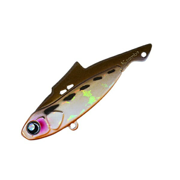 クランビットは3つの「K」をコンセプトとしたメタルバイブレーション。●K-1：快適　メタルバイブの永遠の課題であるテーリング(フックへの糸絡み)は出来るだけ無くしたいもの。クランビットはテストをクリアした特許技術（Snap-Loc Syst...