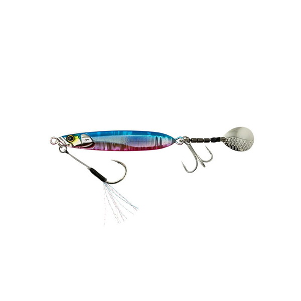 ただ巻きでOK 扱いやすさにこだわったブレードジグ。ジャーキング・シャクリなどの難しいアクションは必要とせず、ただ巻きだけでオートマチックに釣れるアクションを演出し、青物を魅了します。操作感や飛距離、トラブルレス性能にも徹底的にこだわり、よ...