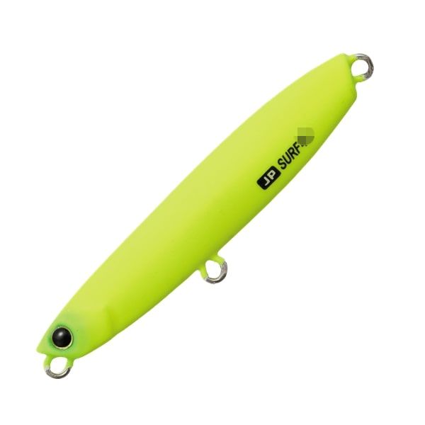 ミノーやジグヘッド系ルアーでは届かない沖のブレイクや潮目をダイレクトに狙うにはメタルジグが圧倒的に優位。ジグパラサーフはサーフゲームにおいて重要な飛距離重視のリア重心のボディーを採用。浮き上がりを抑えたスリムなボディ形状にアピール力抜群のブ...