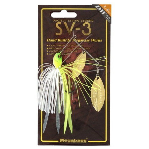 メガバスグループ創業者、伊東由樹が初めてメガバスブランドを冠した彼の手によるハンドメイドルアーがV-FLATやV-3などの『Vシリーズスピナーベイト』です。日本初のスピナーベイトメーカーとなったメガバスは、これまで様々なコンセプトのスピナー...