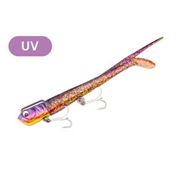 「圧倒的な飛距離」をテーマに開発したサリュー。飛ばすことを徹底的に追求したヘッド形状と遊動式ラインアイを採用。空気抵抗を極限まで減らしたスリムなワーム形状とのコンビネーションで90m Over（30gタイプ）のキャストを実現。安定した飛行姿...