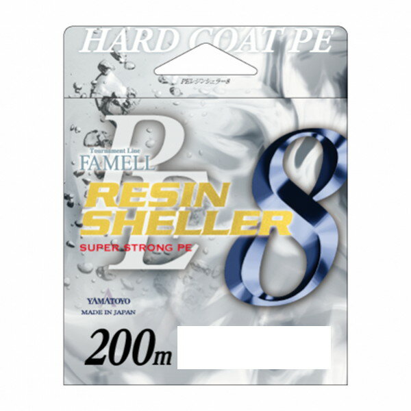ライン断面が真円に近く滑らかな糸質の8ブレイドにハード樹脂コーティングすることで、適度な硬さを生み出しました。その適度な硬さは煩わしいロッドのガイドへのライン絡みを軽減し、エアノットを減少させます。また、レジンコーティングには撥水ワックス効...