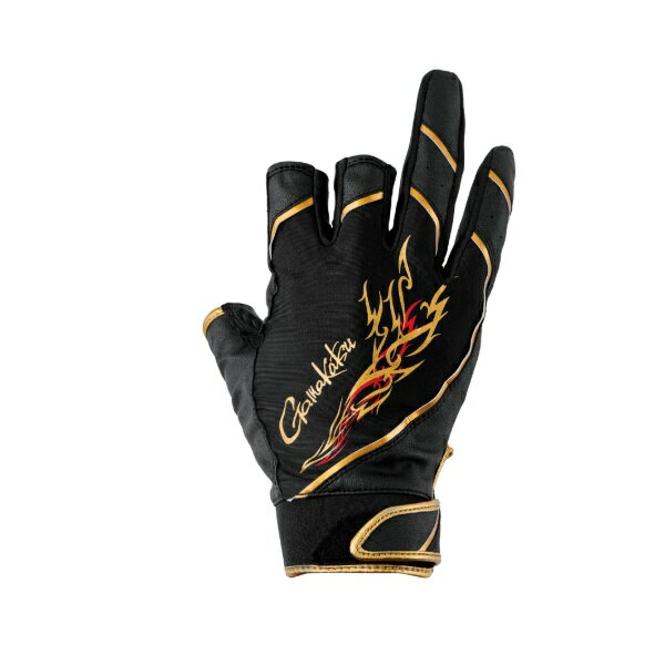 ●縦横斜めの全方向にストレッチする伸縮性生地を甲側に配置することで、優れたフィット感が特徴のグローブ。●「渋派手」の炎デザインをプリント加工にし、面ファスナー採用でさらに疲れにくさやフィット感にこだわりました。また、ロッドやまき餌杓などを握...