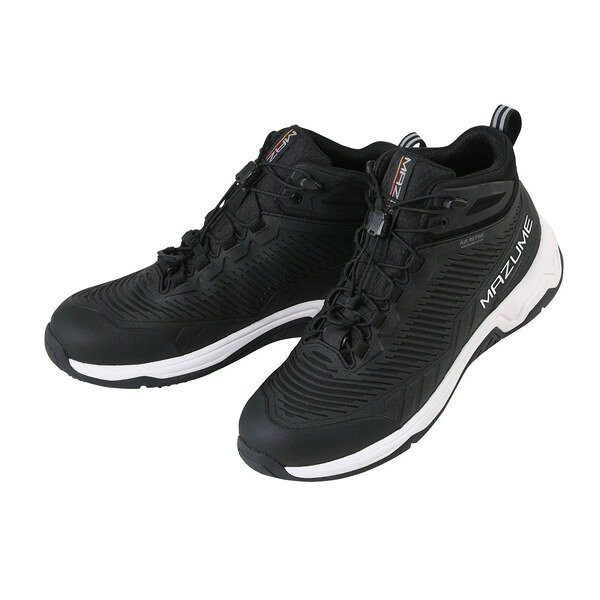 ■前重心設計で安定性アップ　シューズを真横から見ると踵が高くなっています。これにより常につま先側に体重が乗り、不安定な船上での揺れや不意のビッグバイトに耐えやすくなっています。■最適なミッドソールで、疲労を軽減　ミッドソール（アッパーとソー...