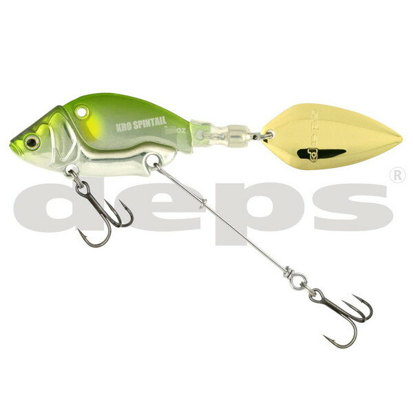 ブレードバイトをモノにする、スピンテール。『KROスピンテール』は、ストレスなく高速回転するオリジナルブレードが生み出すフラッシングと波動の集魚効果でバイトへと導き、獲り逃してしまうようなブレードバイトをも、アシストワイヤーフックによりフッ...