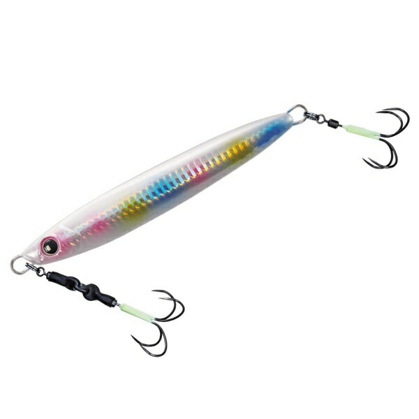 【すぐに使えるタチウオジギング専用モデル！】ゲキサスフックが前後（フロントとリア）に付いているから、フィールドですぐに使えます。ゲキサスフックは日本製フックにフッ素コートを施した驚異の貫通力が魅力。ショートバイトでも確実にフッキングに持ち込...