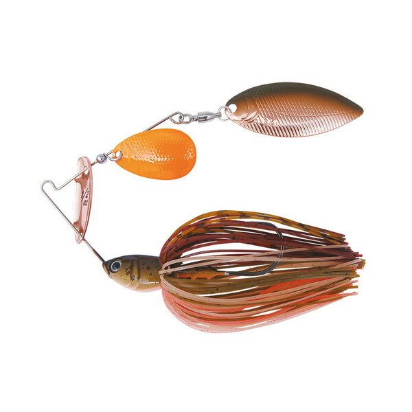 ■スカートを躍動させる『スプリッター』搭載。スプリッター(PAT)が振動し、「ヨコ揺れ」を発生。小魚が身をクネらせて泳ぐかのごとくスカートを躍動させるとともに、使い手に心地よい引き感をもたらします。また、一目で重さが判別できるようウエイト表...