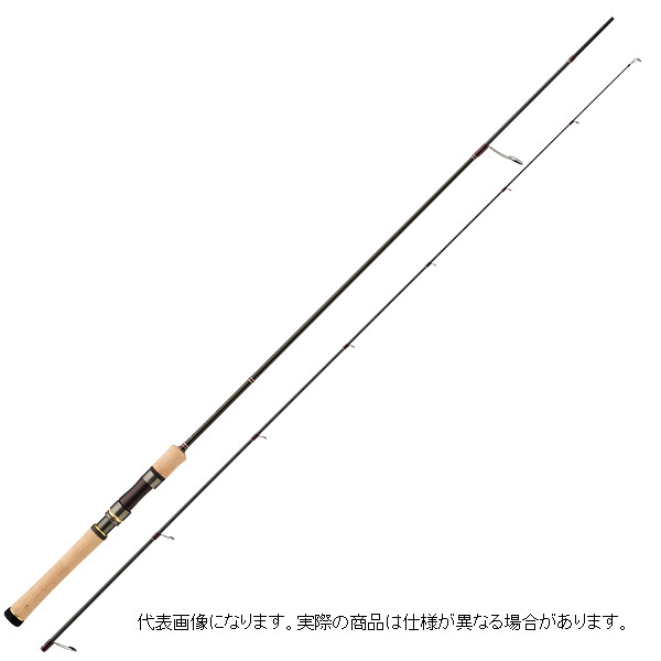 湖や本流向けのベーシックモデル。5〜8cmミノーはもちろん、18gまでのスプーンの遠投もこなします。ややダウンの釣りに重点を置いたモデルですので、手首に負担を掛けずにディープミノーにアクションをつけることができます。スプーンによる巻きの釣り...