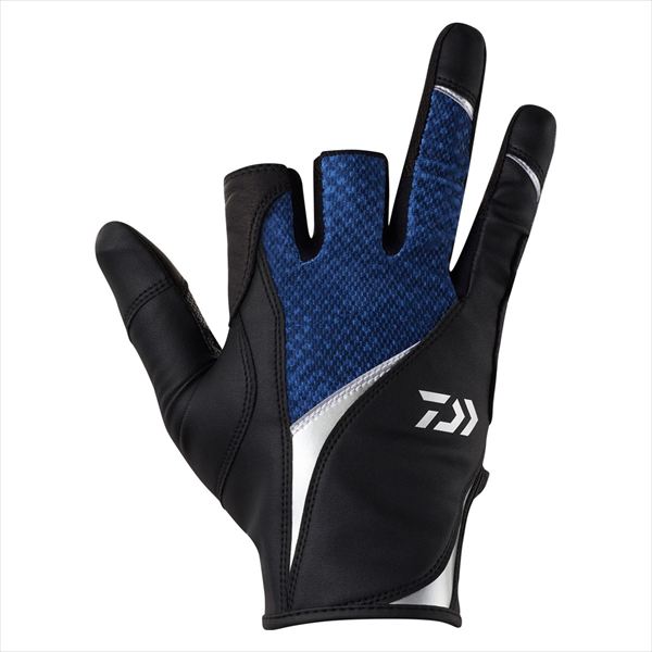ジギングに適した感度と強度を兼ね備えたグローブ。手首の動きを妨げないショートタイプ。掌はアテ付き、甲側には速乾性のあるストレッチ素材を採用（UPF50+）。糸が擦れやすい人差し指と小指側サイドは本革で補強。リールフットが当たる指又には柔らか...