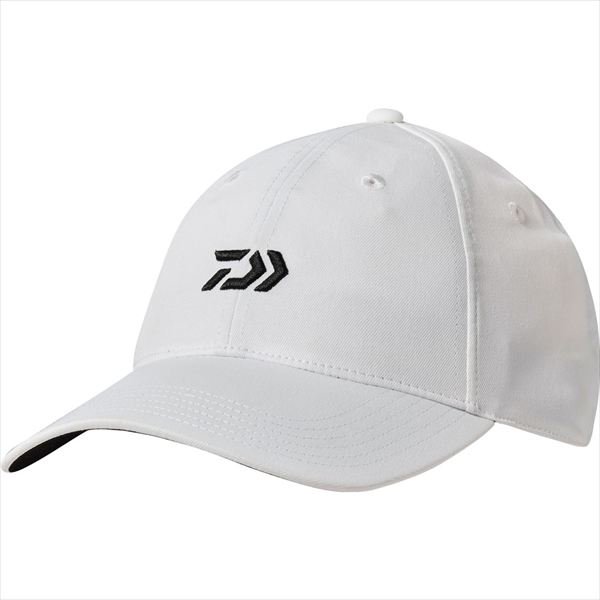 コットンライクな素材を採用したカジュアルキャップ。シンプルなデザインで普段も被りやすい。水面からの光の反射を抑えるバイザー裏ブラック仕様。サイズ：フリーカラー：ホワイト ※実物と色が違って見える場合があります。あらかじめご了承下さい。