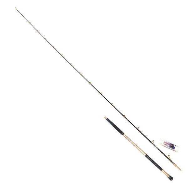 強さと軽さと柔軟性、抜群の粘りを持ち合わせたマダイ竿。（対象魚　ヒラメ　鯛　ワラサ　ブリ）。アリゲーターの海外自社工場により量産体制を可能にし低コスト化をした新ブランド。2ピースタイプなので持ち運びがしやすくなった。ブラック基調の落ち着いた...