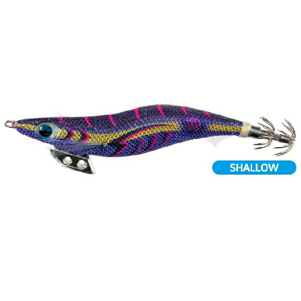 シャロー攻略には欠かせない3タイプを展開し、様々な場所や状況に対応。アクティブバランサーを採用することで、アクションが小さくなりがちなシャロータイプのエギに、ダイナミックでメリハリのある動きを可能にした。さらに、背中から不要な模様を排除する...