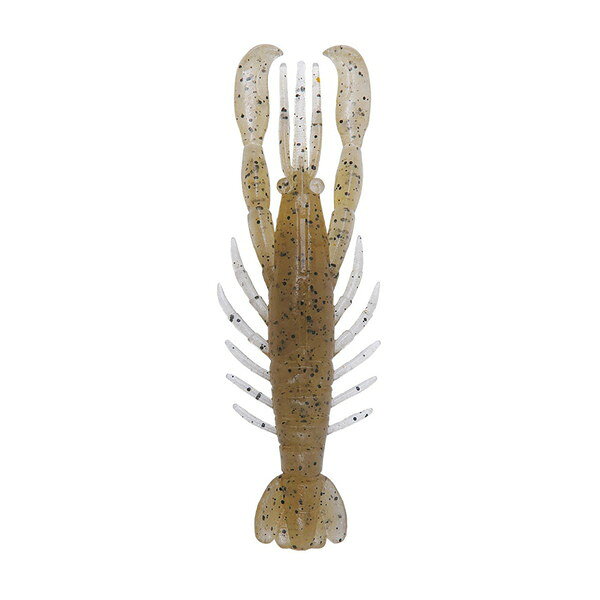 小エビサイズのリアルシェイブと繊細な挙動がタフコンディションを征す！！【M042 リアルシュリンプ】その名のとおり、エビの色合いを再現したカラー。ほんの微かに茶色味がかった透けたベースに、模様をペッパーで表現。塩による自然な濁りも風合いを高...