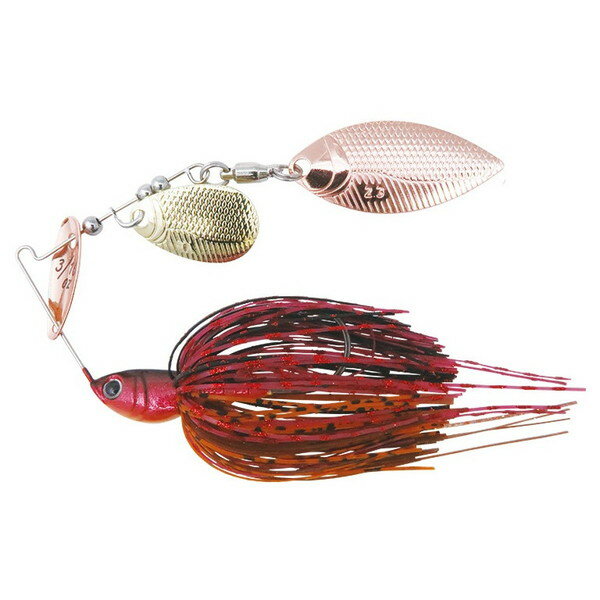 小魚が身をクネらせて泳ぐかのごとくスカートを躍動させるとともに、使い手に心地良い引き感をもたらすパーツ。ベイビーブルにおいては、サイズ以上のアピール力を寄与します。またスプリッターが浮き上がりを抑制することにより、一定層のレンジキープも容易...