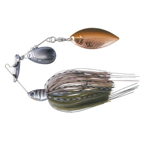小魚が身をクネらせて泳ぐかのごとくスカートを躍動させるとともに、使い手に心地良い引き感をもたらすパーツ。ベイビーブルにおいては、サイズ以上のアピール力を寄与します。またスプリッターが浮き上がりを抑制することにより、一定層のレンジキープも容易...