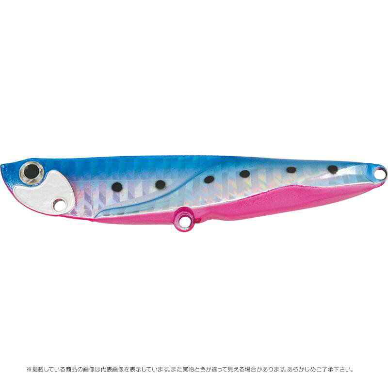 Size：61mmWeight：14gType：Super SinkingHook：#12高強度の1mm ステンレスプレートの後方に鉛でボディを形成し、重心を極端に後方化。 「超」後方重心が生み出す飛距離は、同ウエイトのメタルジグを遥かに凌...