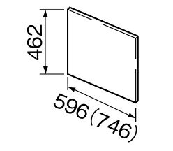 クリナップ 平型レンジフード用幕板 化粧幕板（レンジフード色） ブラック（K） RM-60HK対応機種60HA、60HBご不在時の商品配達のご連絡のため、電話番号はなるべく携帯電話の番号を入力してください。