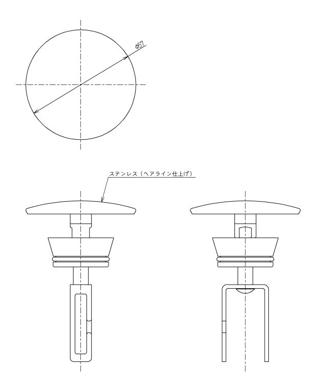 TOTO 水栓金具 目皿付き排水栓カバー（洗面器用、ステンレス仕様） 【THD78】ご不在時の商品配達のご連絡のため、電話番号はなるべく携帯電話の番号を入力してください。