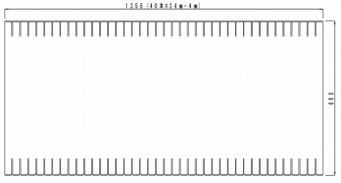 ＜サイズ＞1356mm×660mm（リブ数40本）※ の後継品です。※キャンセル・返品不可商品受注生産商品の為、お届けまでに1ヶ月以上かかる場合がございます。【ご注意ください】家電部品は必ずお手持ちの本体品番をお調べいただき、適合機種かどう...