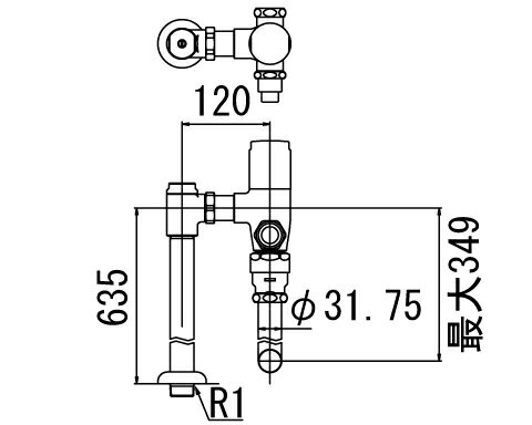 一般地/寒冷地：一般地・節水形配管サイズ：吐水タイプ：吐水口長さ：水栓取付穴：排水栓方式：備考：CF-T60型、定流量弁付、C-P13S用、押ボタン式 上記シャワートイレ用分岐口付芯間変更用ユニオンはすべて袋ナット仕様です。クリップリング式...