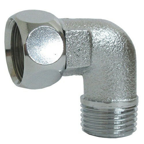 【S2TEFL-B】 ミヤコ ネジ変換エルボアダプタB 継手・バルブ給水、給湯用のネジ変換アダプタです。GねじをRねじに変換する時に使用します。小曲に配管することができます。。《ご注意》。取付後は漏水がないか確認をしてください。●材質:本体...