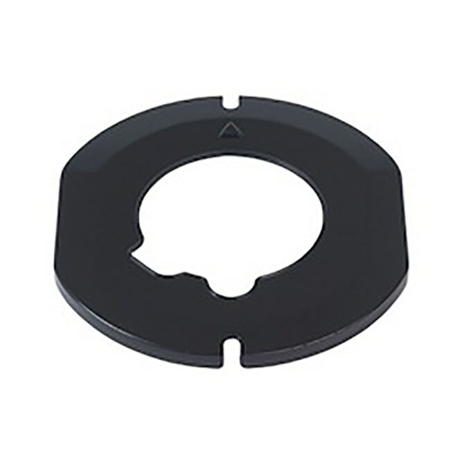 ビルトインコンロまたはテーブルコンロの小バーナー用のカバーリングです【仕様】 ●サイズ：外径104.5mm（長手部）／96.5mm（短手部）　内径50mm●材質：アルミ●色：黒【ハーマン品コード】DW3M120270308ご不在時の商品配達...