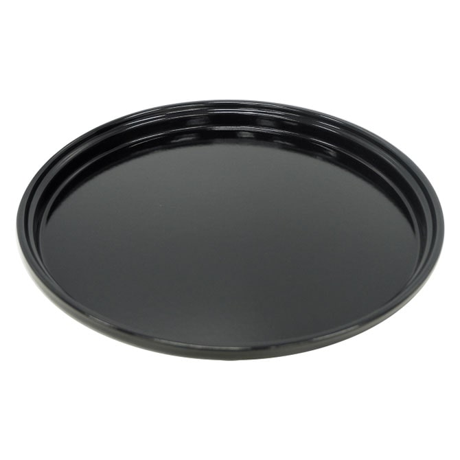 卓上型コンビネーションレンジ「NLV2401ESV」用のターンテーブル（丸皿）です。ターンテーブル台の上に置いて使用します。※お届けまでに約1週間程度かかる場合がございます。【仕様】●外形寸法：直径308mm×高さ42.6mm●材質：鉄にホ...