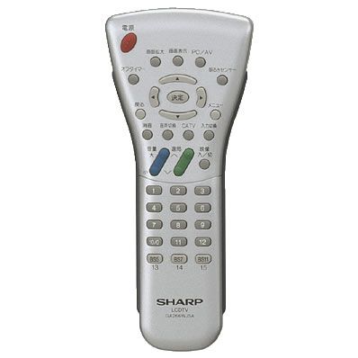 0106380158 シャープ[SHARP] シャープ　液晶テレビ用　リモコン （010 638 0158）対応する製品一覧LC-20K1-Sご不在時の商品配達のご連絡のため、電話番号はなるべく携帯電話の番号を入力してください。