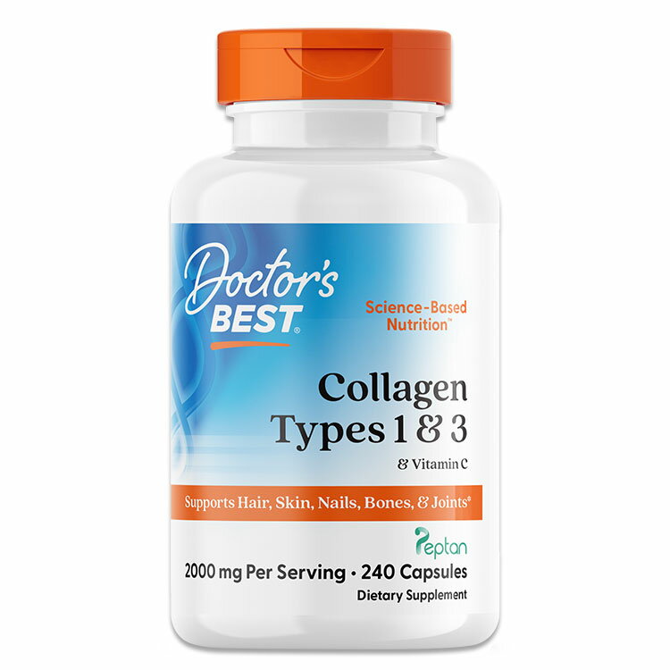 商品説明 ●ドクターズベスト社のビタミンC配合コラーゲン！ ●体内で適切に吸収・利用するために、低分子化された1型と3型のコラーゲンを使用！ ●コラーゲンとの相性が良いビタミンCを配合することで、より吸収をサポート！ ※Non-GMO (非...