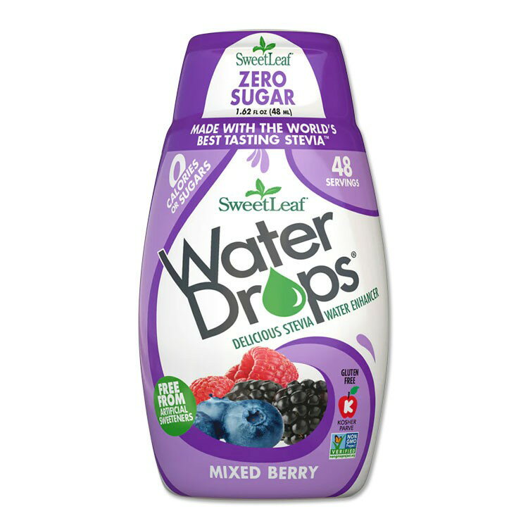 商品説明 ●Sweet Leaf (スイートリーフ)は1982年に創業。お気に入りのレシピをマイナス面なしに甘くできるよう、液体や顆粒、粉末のステビア製品を様々なフレーバーで提供しています。 ●みんな大好き人気のベリー達を絶妙にブレンドした...