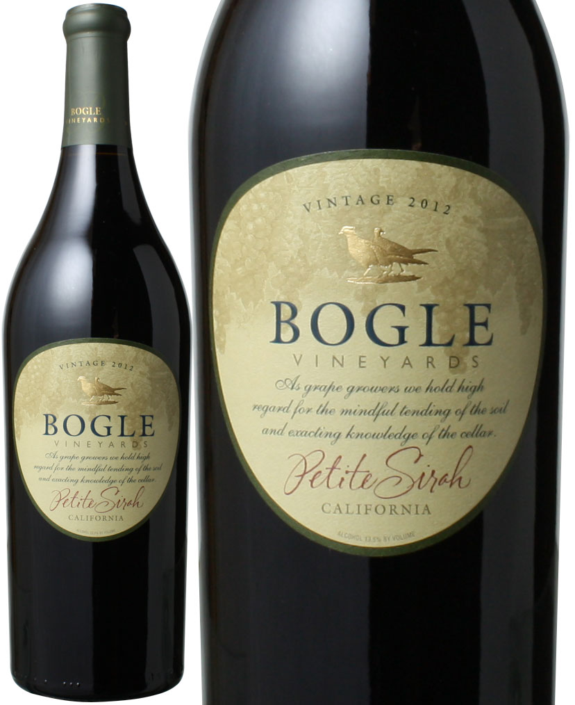 ワイン名 Petit Syrah / Bogle Vineyards ワイン種別 赤ワイン ブドウ品種 プティ・シラー 生産者 ボーグル・ヴィンヤード 産地 アメリカ・カリフォルニア 原産地呼称 カリフォルニア アルコール度数 13.5％ ...