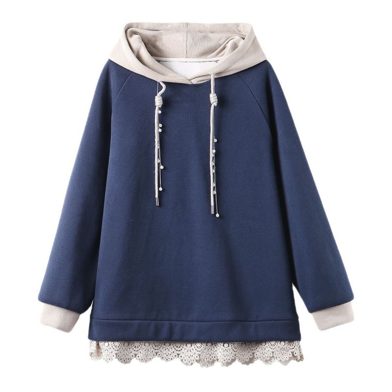 パーカー レディース 大きいサイズ 長袖 長袖トレーナー tシャツ フード付き 無地 ジャージ スウェット 秋新作 パーカー レディース 大きいサイズ 長袖 5