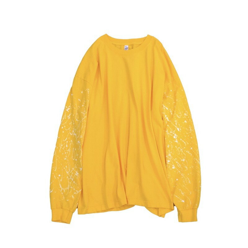 CCTB / PAINT LS T GOLD送料無料 ロンT ロスアパ 6.5oz Garment Dye LS T Los Angeles Apparel ペイント ブリーチ CCTB / PAINT &amp; BLEACH LS T ...