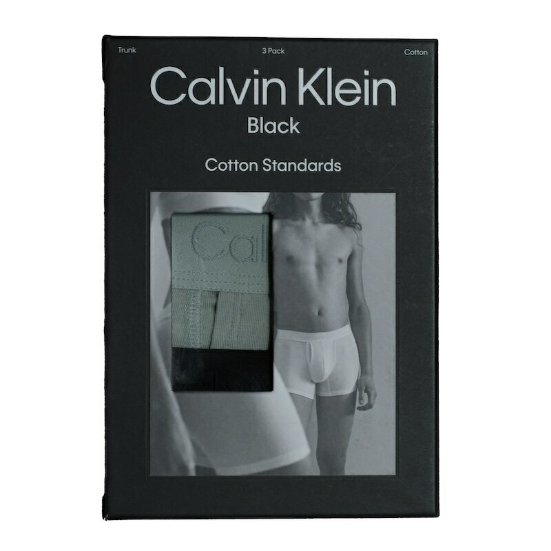 Calvin Klein / COTTON TRUNK 3PK 3COLOR 新作 送料無料 Calvin Klein CK カルバンクライン 通販 デザイナー 24SS 新作 Calvin Klein / COTTON TRUNK 3PK...