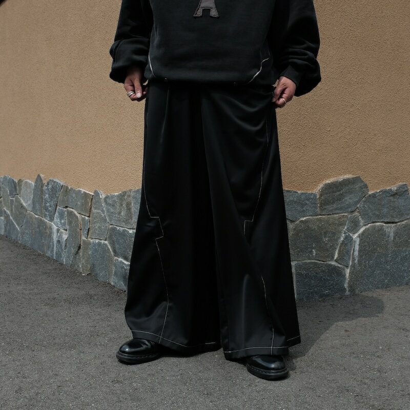 LUXENBURG / CHATEAU TROUSER NIGHT BLACK 24AW 送料無料 LUXENBURG ルクセンバーグ 24AW 24FW 新作 LUXENBURG / CHATEAU TROUSER NIGHT BLACK...