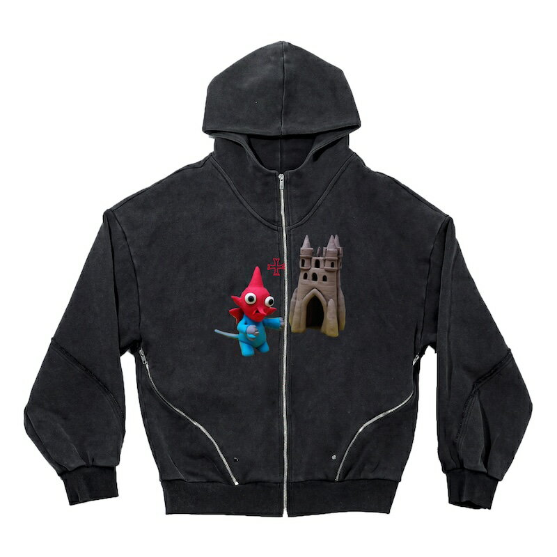 LUXENBURG / FRIAR HOODIE ZIP - GOOBAB COAL 25AW 送料無料 LUXENBURG ルクセンバーグ 25AW 新作 通販 公式 ブランド デザイナー LUXENBURG / FRIAR HOODIE...