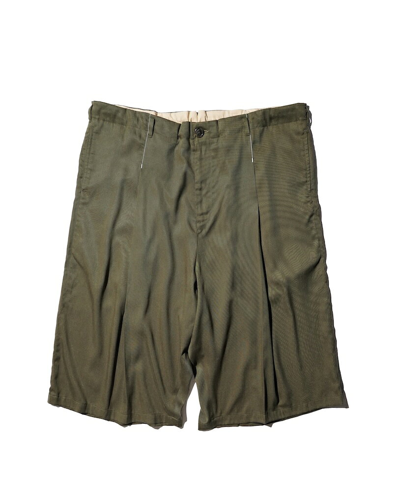 WHATEVERWORKS / JUMBO DRAWCORD SHORTS GREEN 26SS WHAT EVER WORKS ワットエバーワークス 26SS 送料無料 新作 WHATEVERWORKS / JUMBO DRAWCORD ...