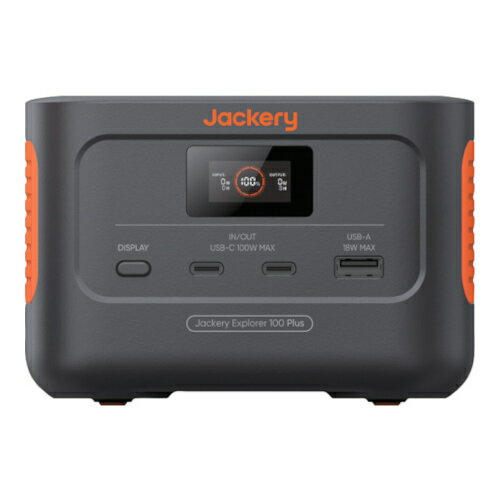 商品名Jackery ポータブル電源 Explorer 100Plus製品型番JE-100Aサイズ126×87×86.5mm重量0.96kgJAN0810105524895【仕様・規格】●バッテリータイプ：リチウムイオン(リン酸鉄)●USB...