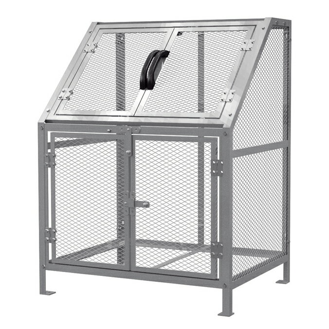 集積ステーション　Type ST ジャンボメッシュ STシリーズ 【代引決済不可】 臭いがこもらないメッシュタイプ。集積状況が一目で解るので安心。 ・錆びに強い溶融亜鉛メッキ 溶融亜鉛メッキは被膜が厚いので、錆びにくいのが特長です。製品を永...