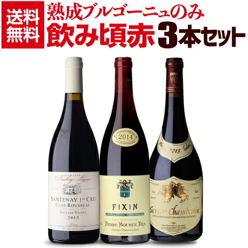 2026年6月26日セット内容更新しました。 セット内容 750ml×各1本 〇フィサン ルージュ 2014 ピエール ブレ 14,300円 〇ジュヴレ シャンベルタン 2015 フィリップ ルクレール 14,641円 〇サントネイ クロ ...