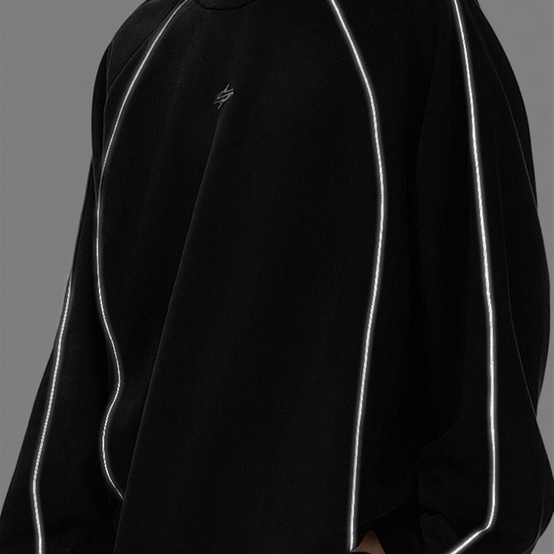 ・スタイル: 欧米風・タイプ: プルオーバー・ネックライン: ノーカラー・袖丈: 長袖・厚さ: 裏起毛・主な素材: ラミー・素材混率: 51%〜70%・生地名: オデール・着用シーン: カジュアル・フィット: ルーズフィット・カラー展開: ...