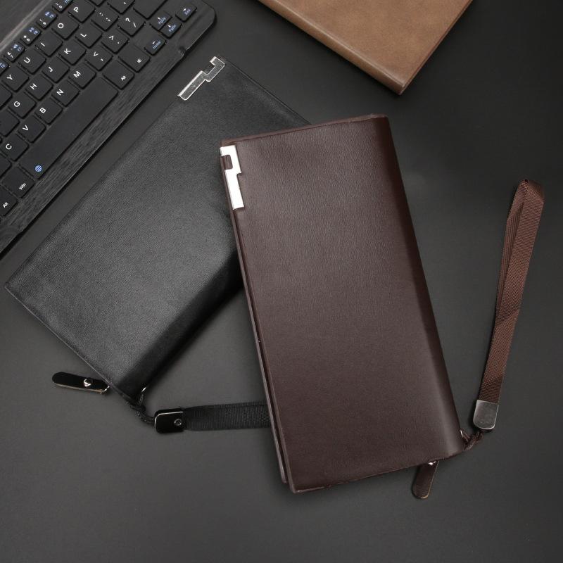 ・素材: PU・折数: 2折・スタイル: 跨境風・柄: 無地・裏地: ポリエステル・カラー: ブラック、ブラウン・機能: 拡張・適用シーン: 日常