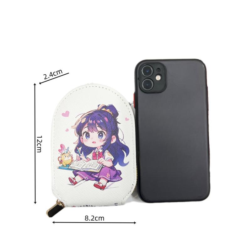 ・素材: PU・柄: アニメカートゥーン・対象性別: 女性・スタイル: 清新甜美・カラー: 白色・適用シーン: 日常・折数: 1折・裏地素材: 合成革・機能: 収納・流行要素: ハート、プリント、コントラストカラー