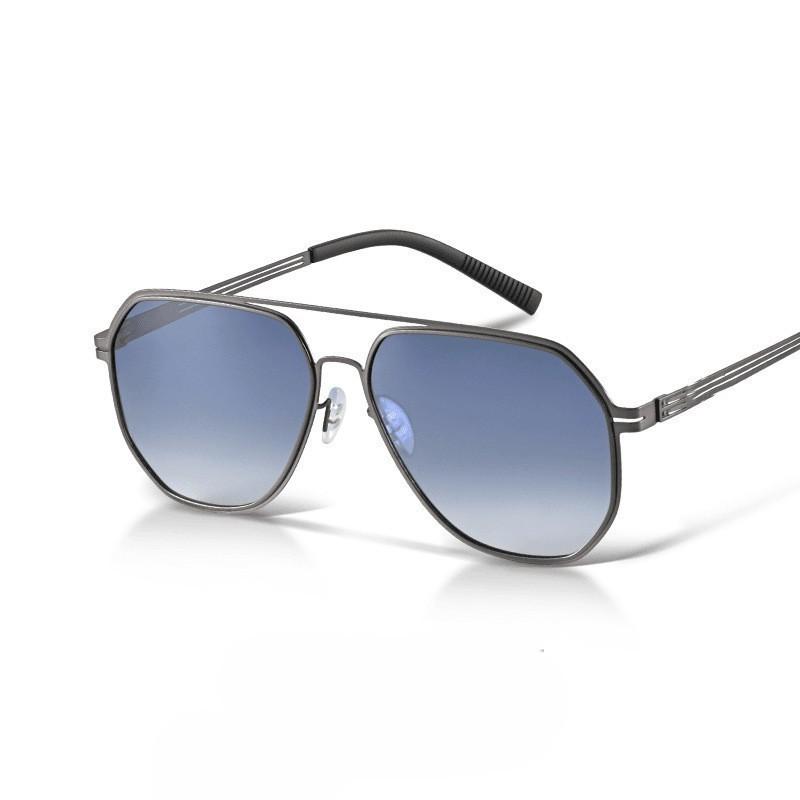 ・レンズカラー: ブラック・フレームカラー: ブラック・透過率分類: 3類・眼鏡構造: フルリム・UV保護: UV400・適用シーン: 日焼け防止、サイクリング、ファッション、運転・カラー: 星空ブルー-偏光、曜石ブラック、日没茶-偏光・ス...