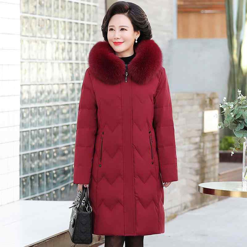 ・充填材: 白ダックダウン・ダウン含有率: 96%以上・厚み: 厚手・生地: アクリル・主生地成分含量: 30-50%・シルエット: ルーズ・襟: フード・着丈: ロング (100cm超)・袖丈: 長袖・ディテール: ジッパー・カラー: ブ...